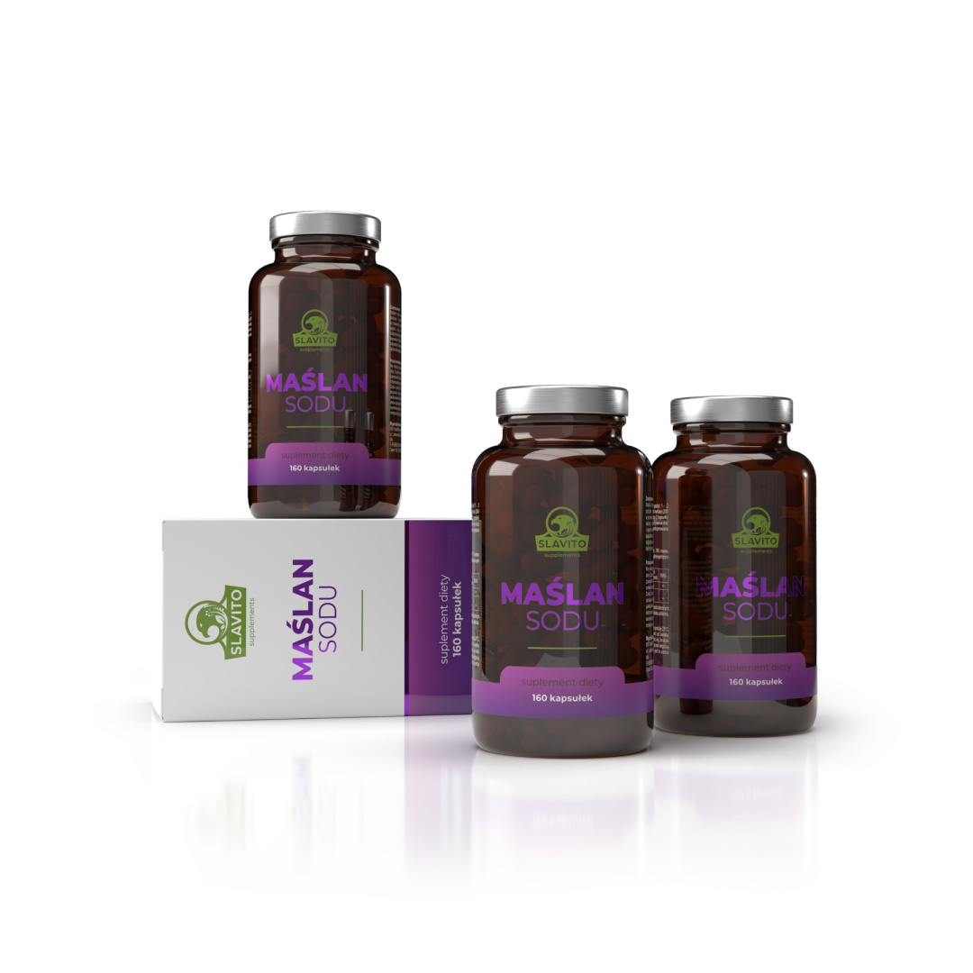 Maślan Sodu. Suplement Diety SLAVITO. Dobra Cena - E-Remedium Sklep